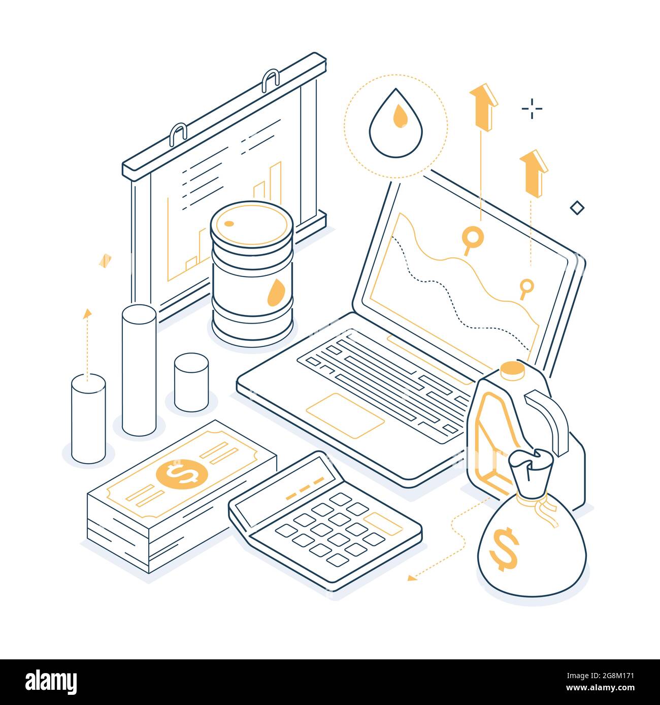 Tracking prices Stock Vector Images - Alamy