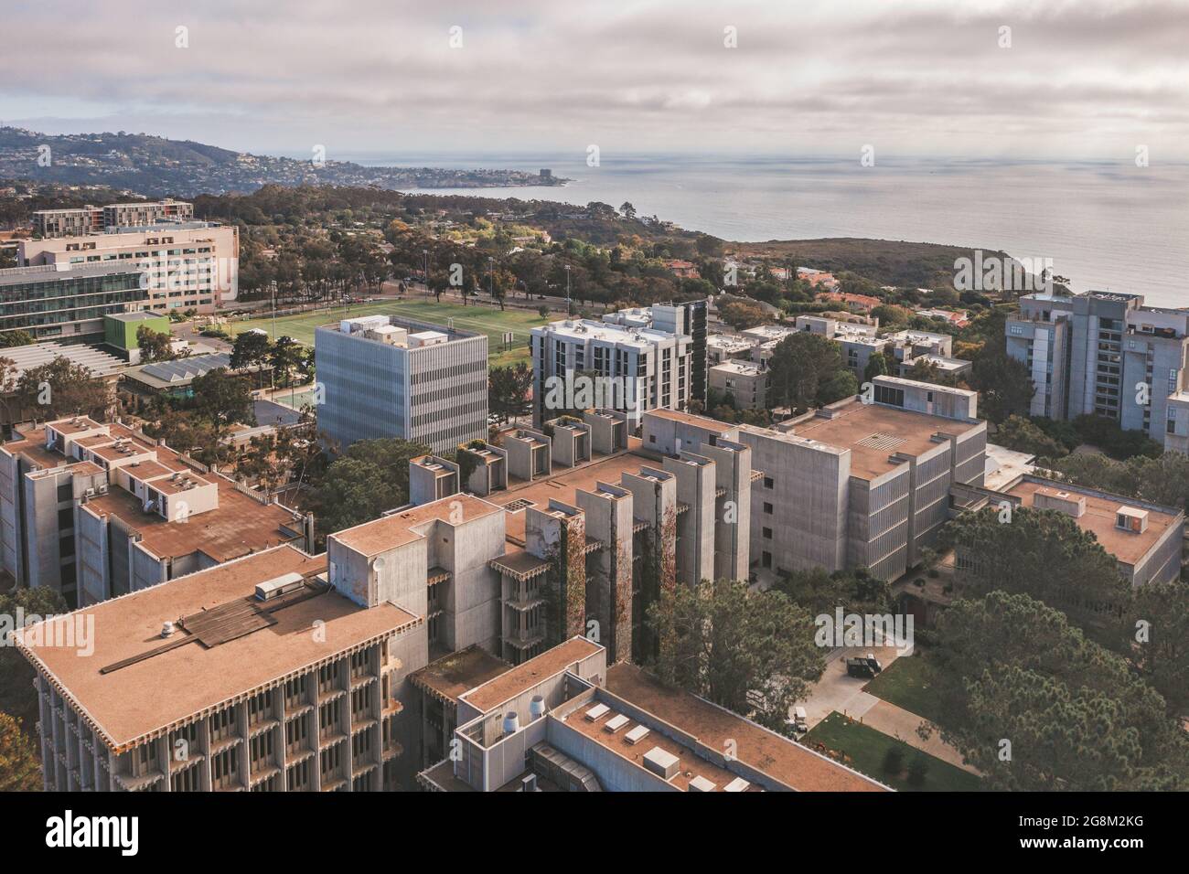 Campus Buildings In University Of California San Diego, La Jolla Stock ...