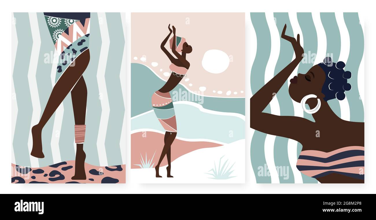 Contemporary art portraits Cut Out Stock Images & Pictures - Alamy