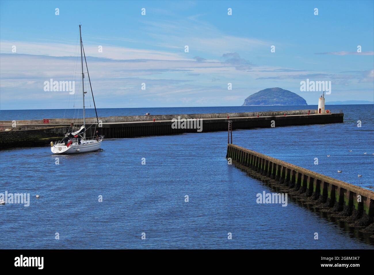 Girvan Harbour - South Ayrshire - Scotland Stock Photo - Alamy