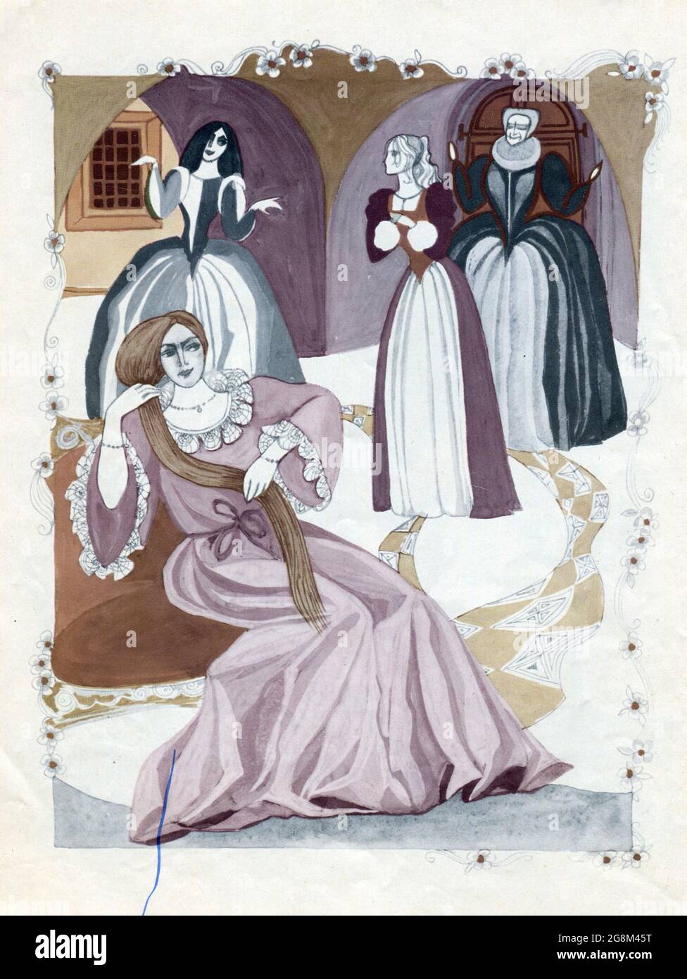 The Russian folk tale "Cinderella", by Charles Perrault published in ...