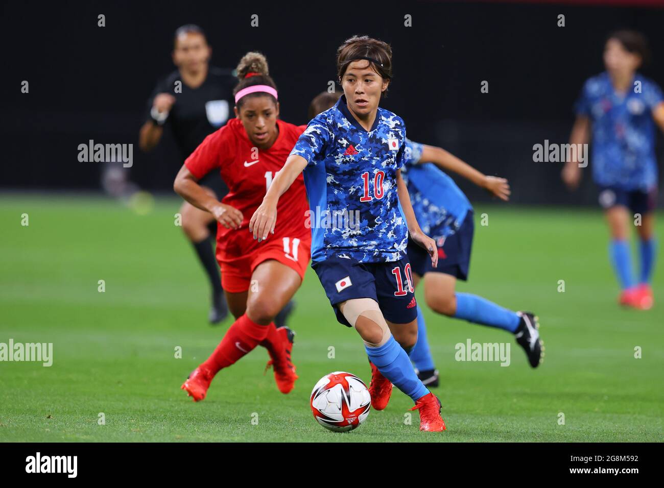 Hokkaido, Japan. 21st July, 2021. Mana Iwabuchi (JPN) Football/Soccer ...