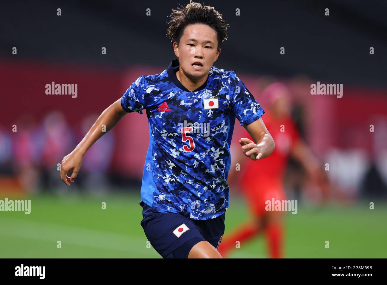 Hokkaido, Japan. 21st July, 2021. Moeka Minami (JPN) Football/Soccer ...