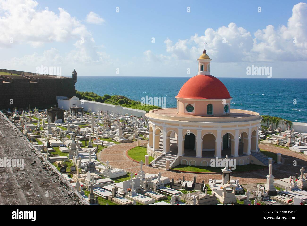 The Cemetery Santa Maria Magdalena, San Juan Puerto Rico Stock Photo ...