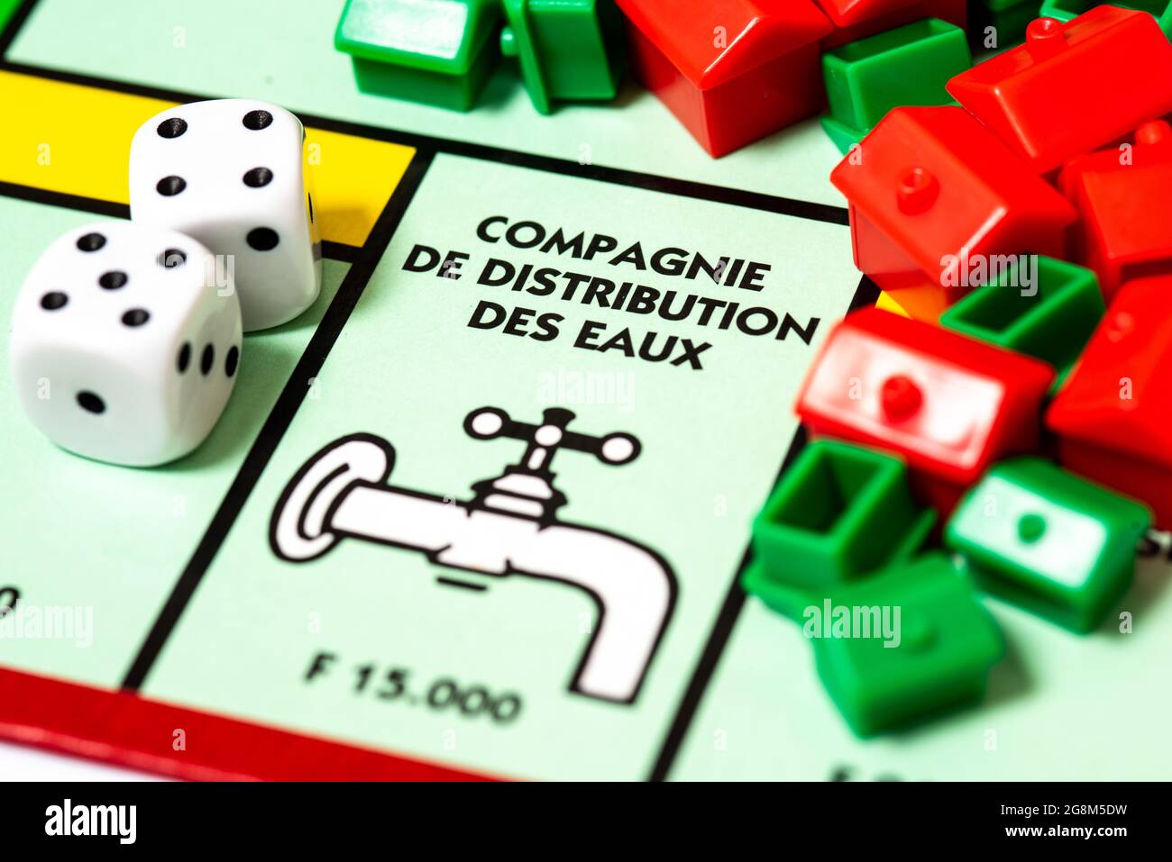 French version monopoly hi-res stock photography and images - Alamy