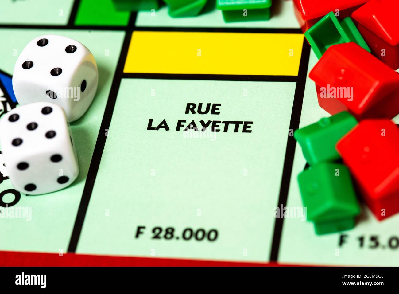 French monopoly game hi-res stock photography and images - Alamy