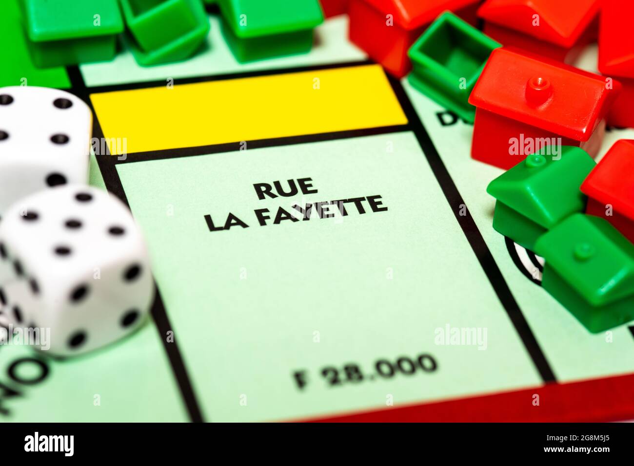 French monopoly board game hi-res stock photography and images - Alamy
