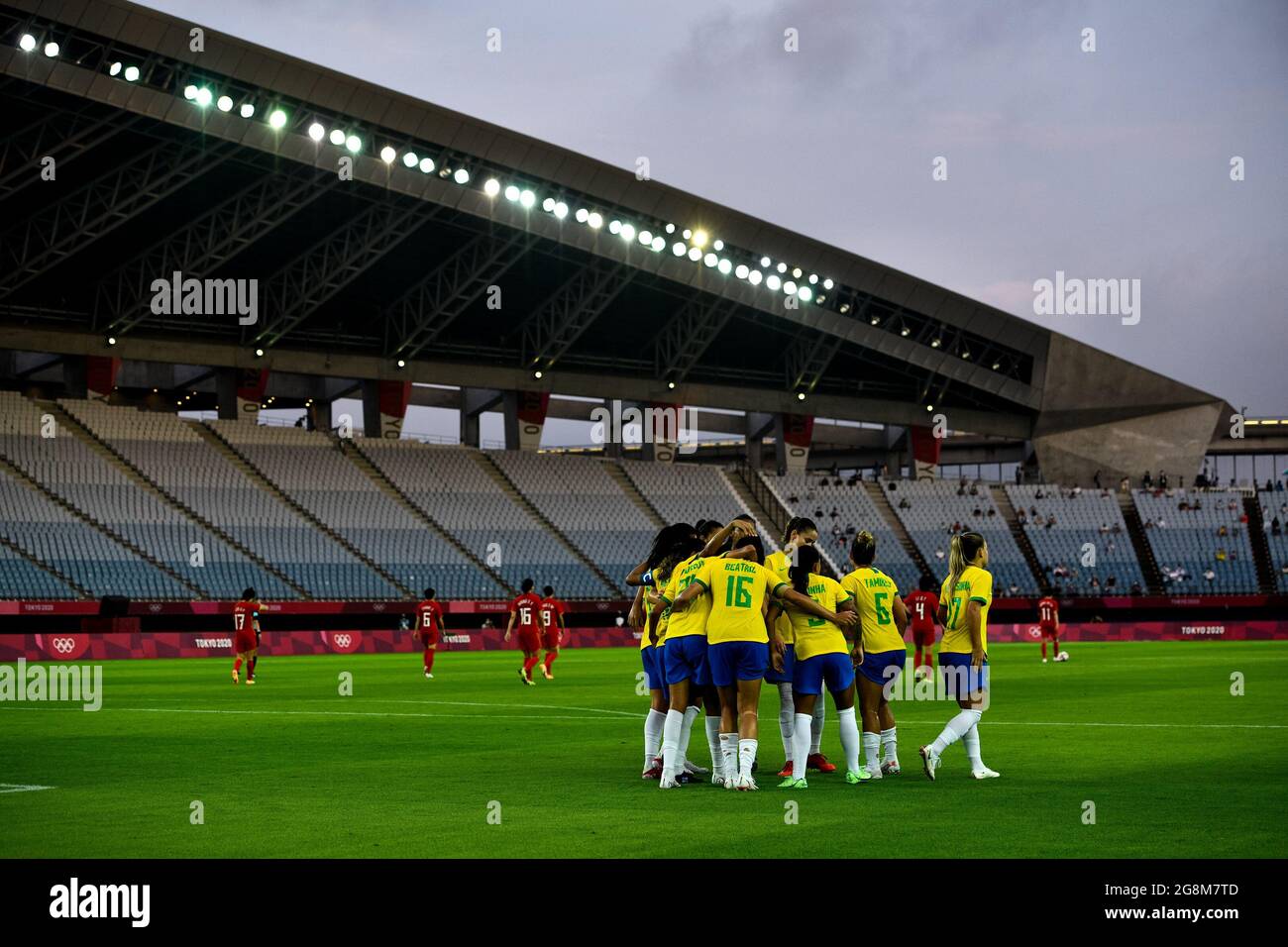 Rifu, Japan. 21st July, 2021. RIFU, JAPAN - JULY 21: Andressa Alves of ...