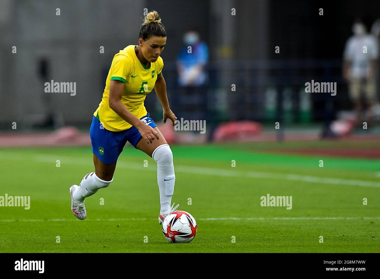 Rifu, Japan. 21st July, 2021. RIFU, JAPAN - JULY 21: Tamires of Brazil ...
