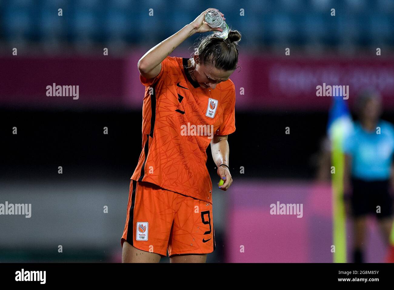 Rifu, Japan. 21st July, 2021. RIFU, JAPAN - JULY 21: Vivianne Miedema ...