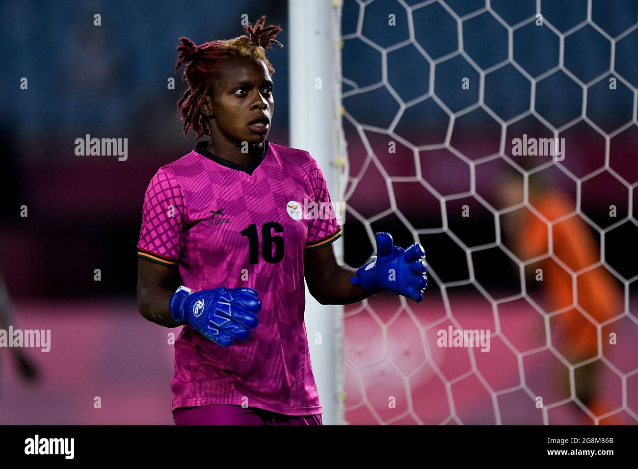 Rifu, Japan. 21st July, 2021. RIFU, JAPAN - JULY 21: Hazel Nali of ...
