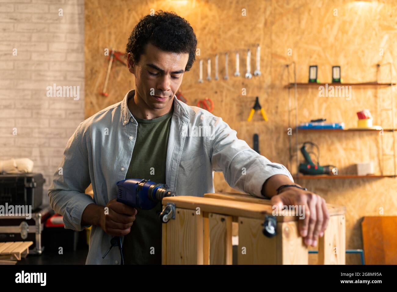 Handcrafted crate hi-res stock photography and images - Alamy