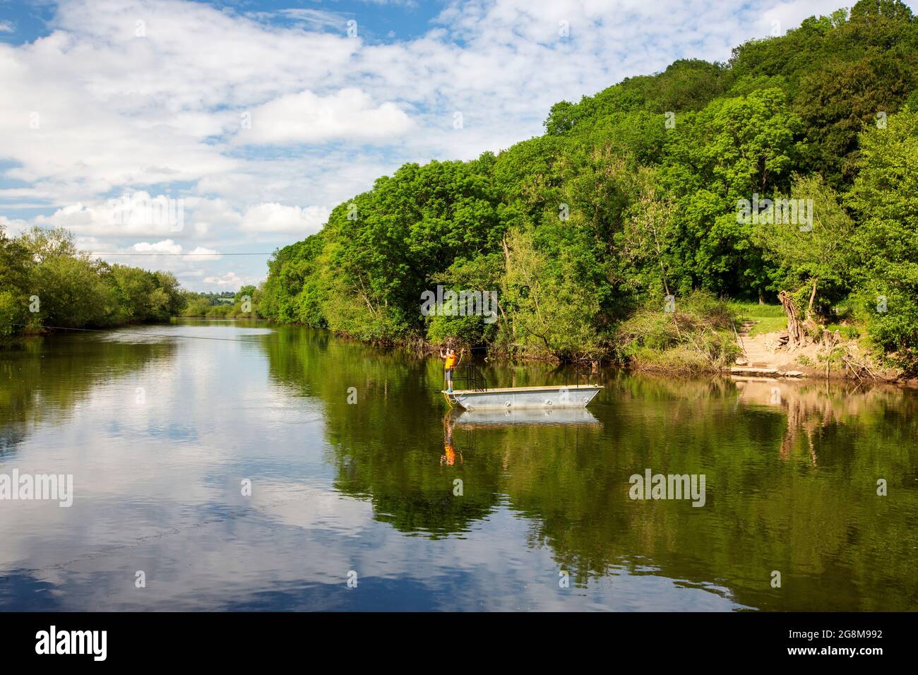 Crossing the river wye symonds yat hi-res stock photography and images ...