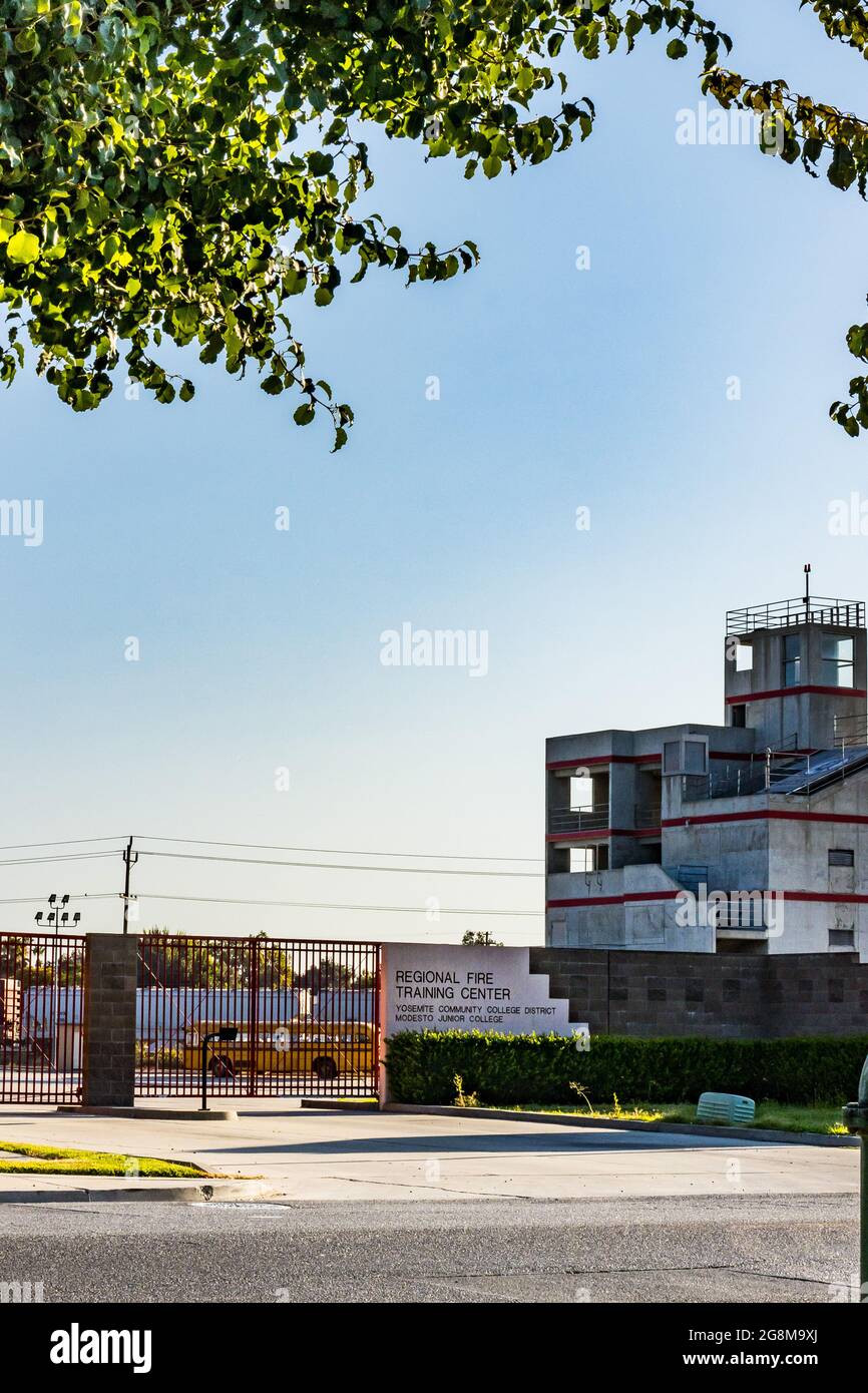 The Regional Fire Training Center for Modesto Junior College Stock ...