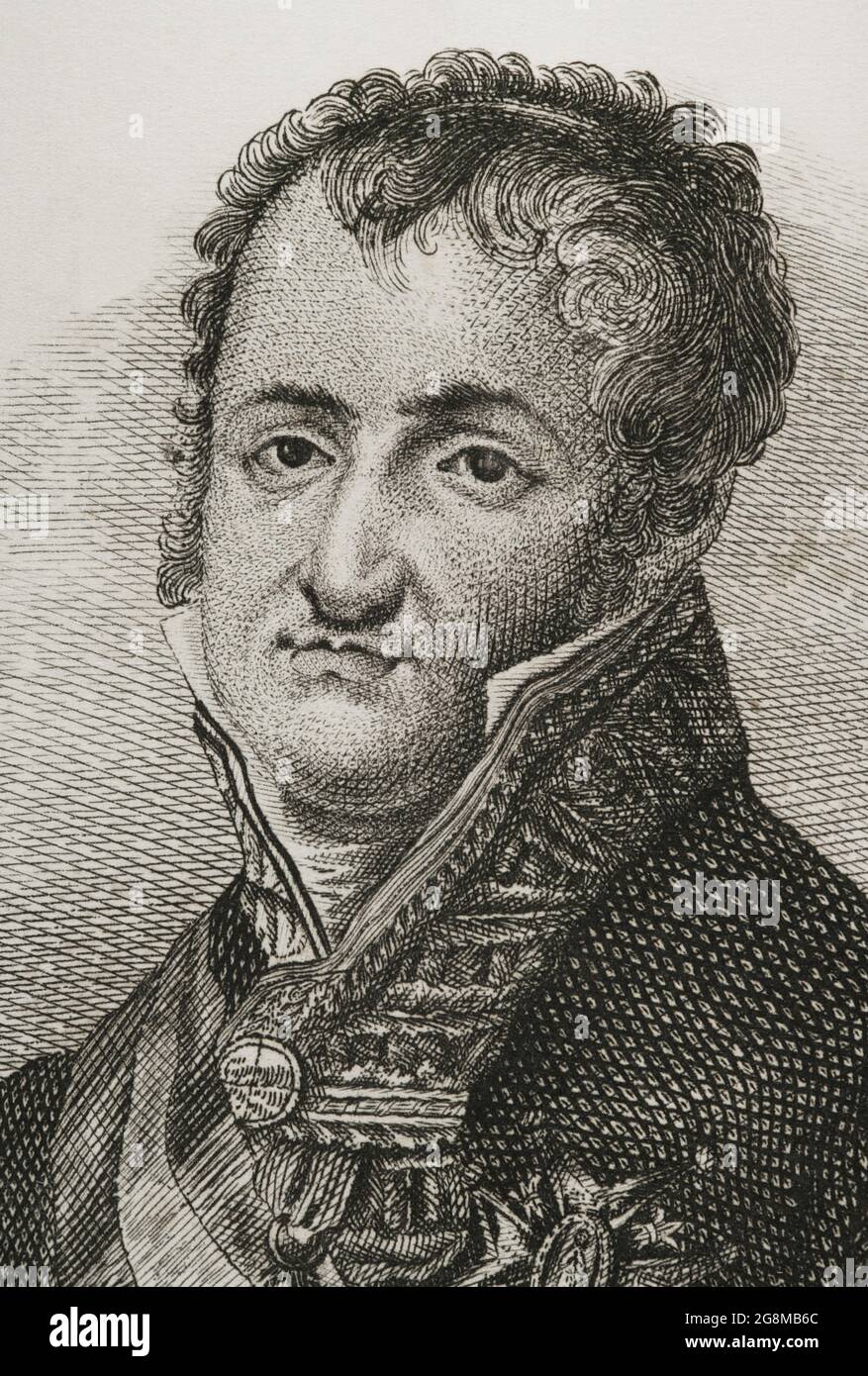 Ferdinand VII (1784-1833). King of Spain (1808-1833). Portrait ...