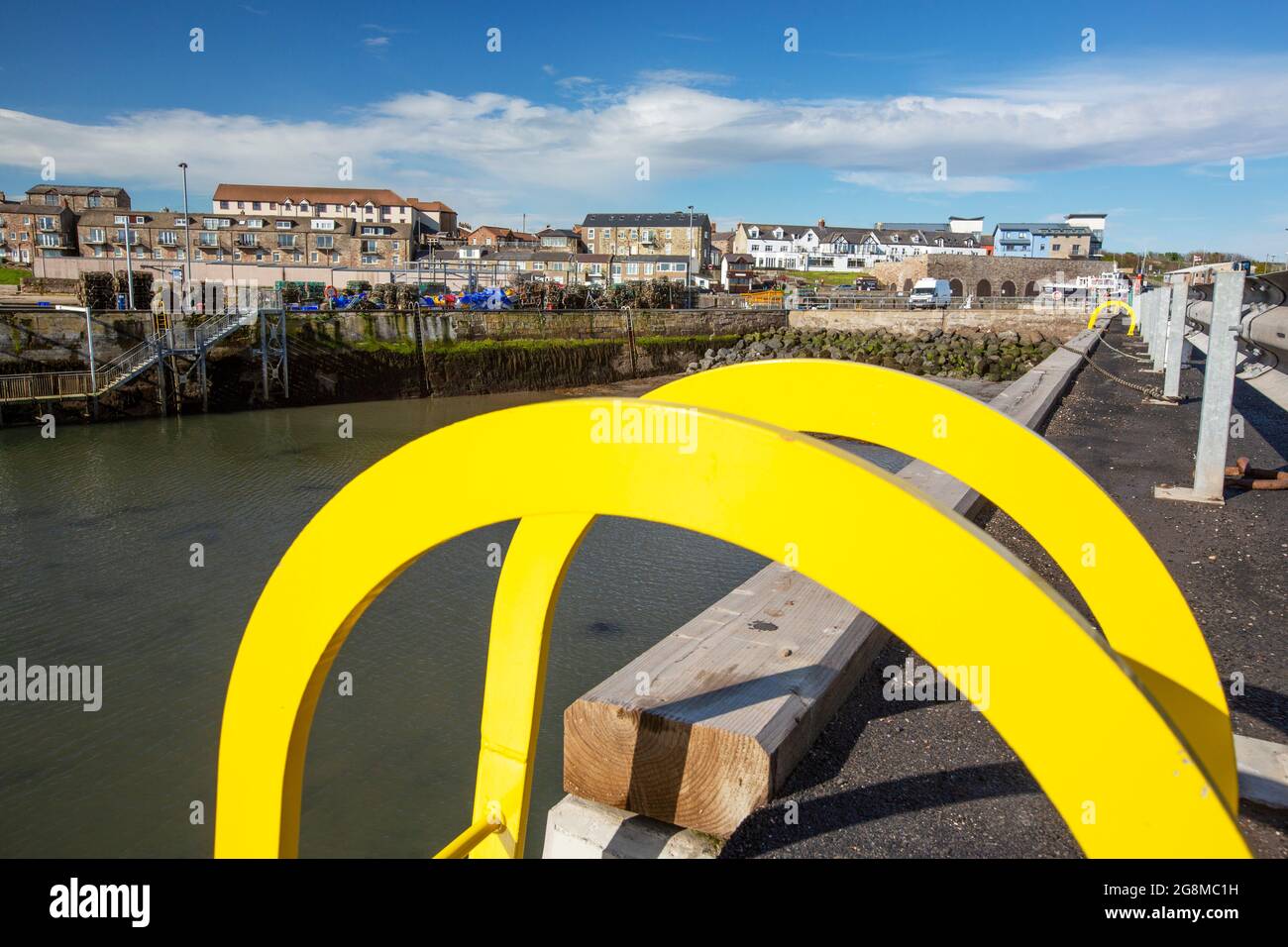 Seahouses harbour, Northumberland, UK Stock Photo - Alamy