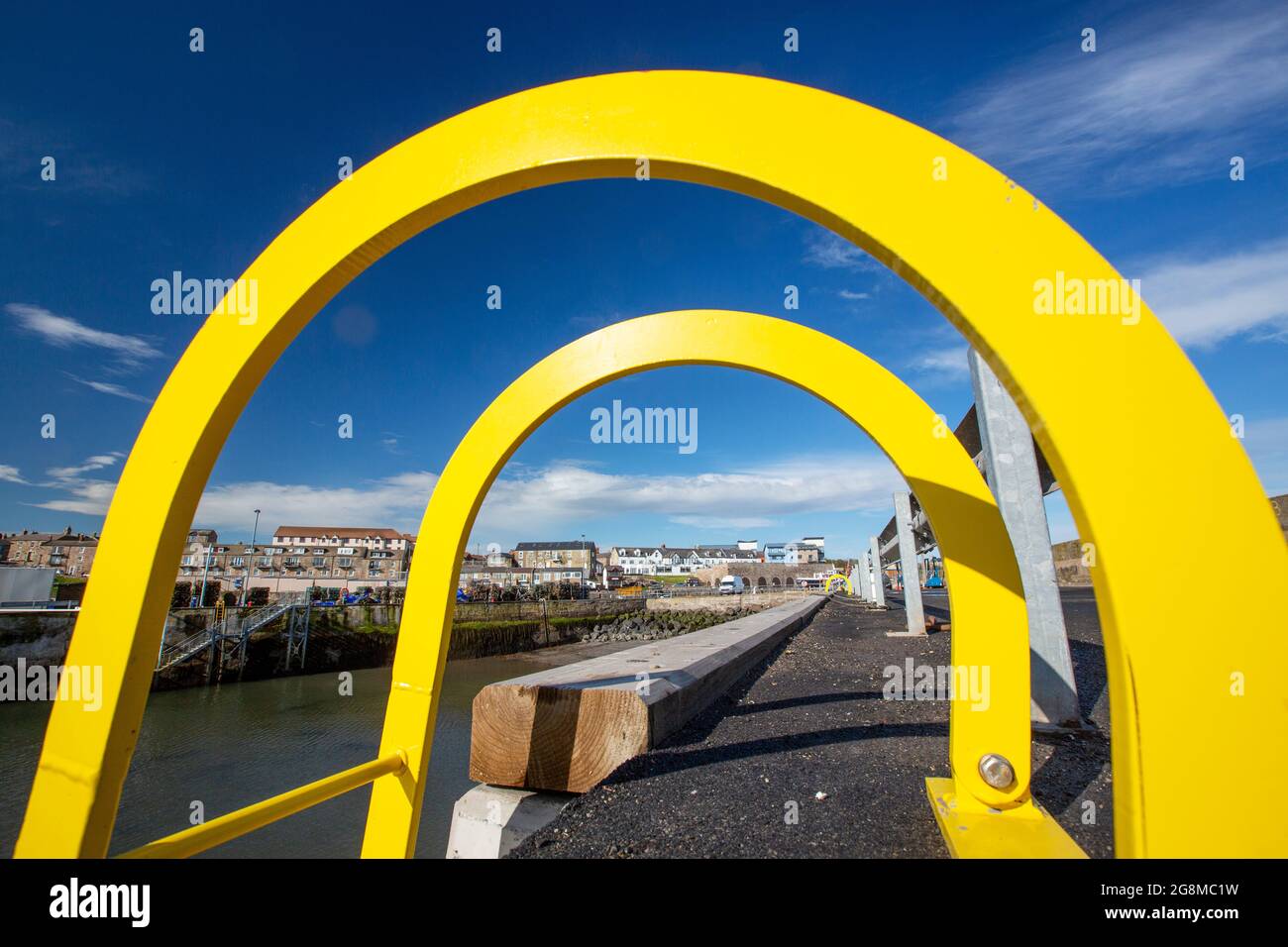 Seahouses harbour, Northumberland, UK Stock Photo - Alamy