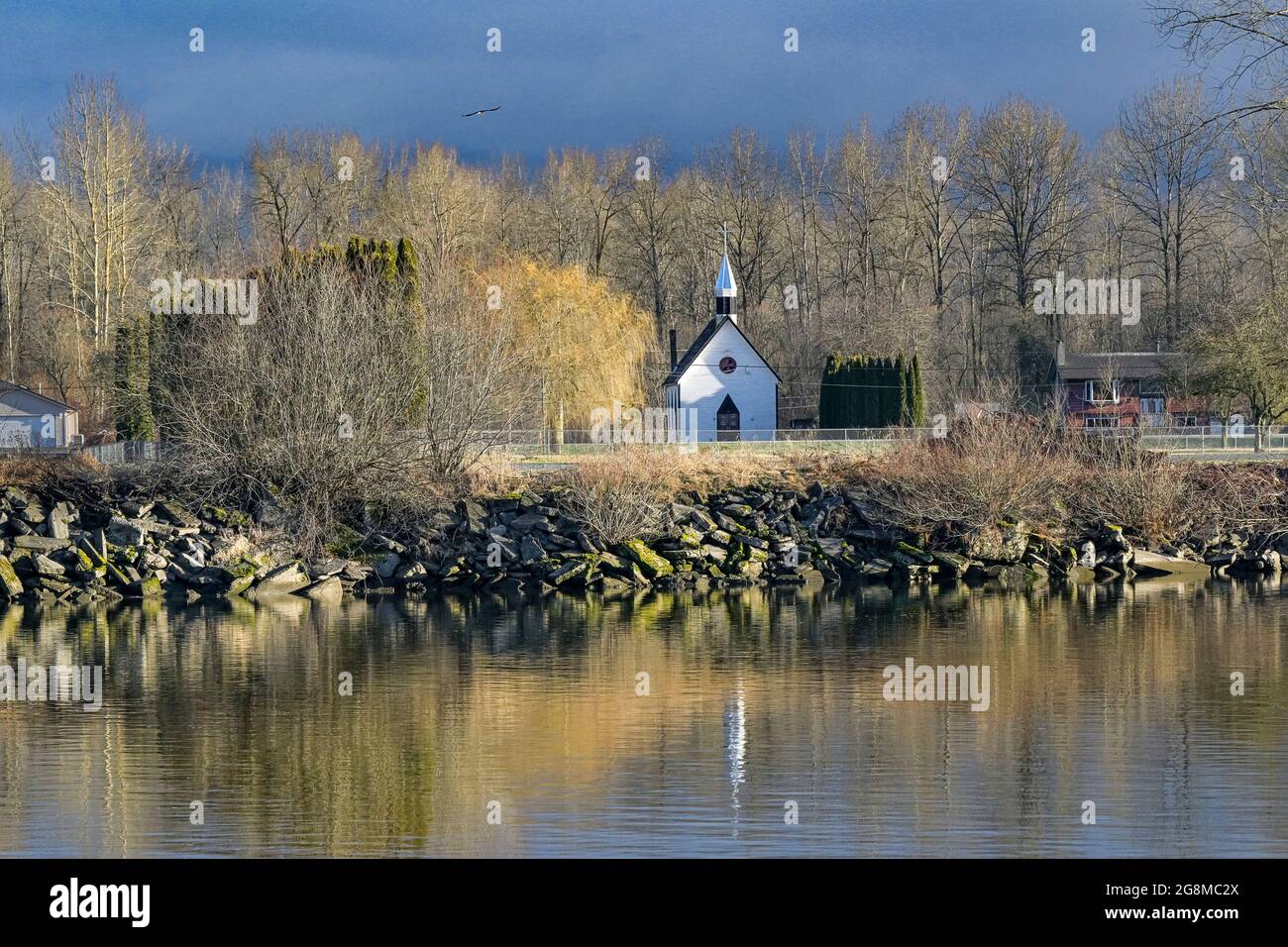 Church of the Holy Redeemer, Kwantlen First Nation, McMillan Island ...