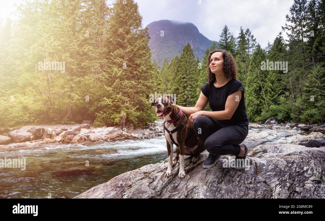 Canadian female boxer hi-res stock photography and images - Alamy
