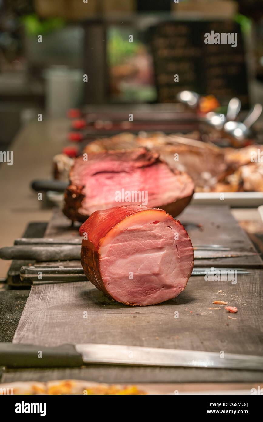 Bbq and country buffet hi-res stock photography and images - Alamy