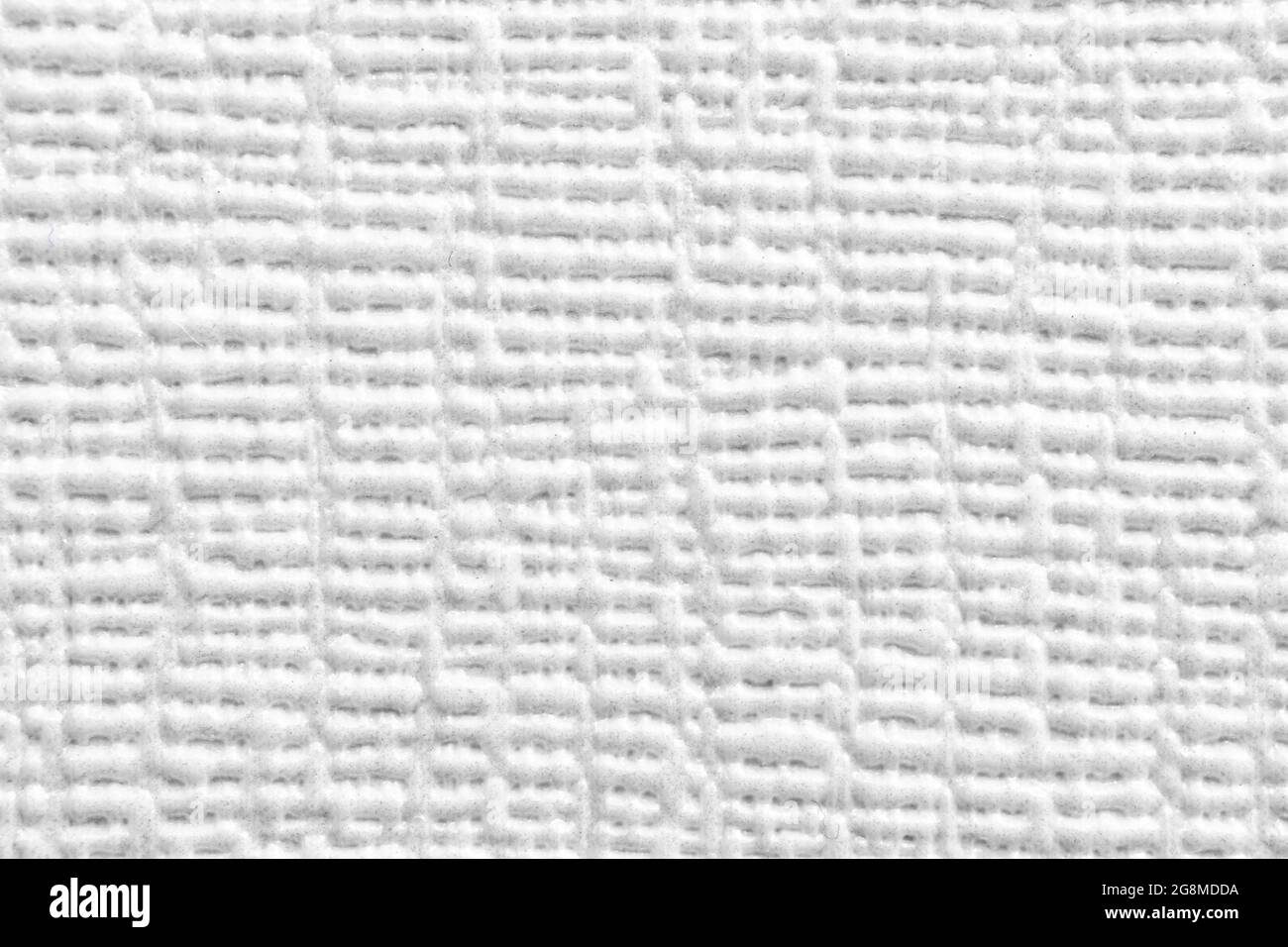 White rough texture and surface, high textured wallpaper closeup Stock ...