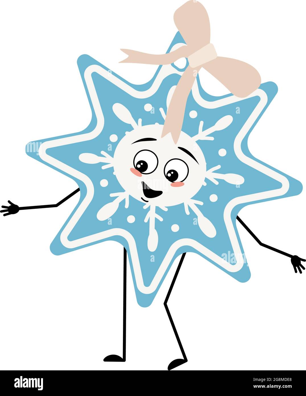 Emoticon snowflake hi-res stock photography and images - Alamy