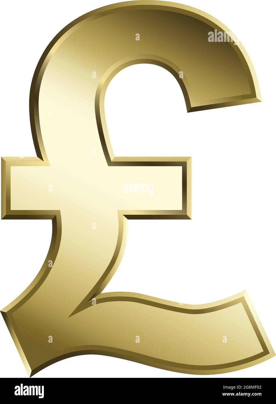 Vector illustration of Pound Sterling symbol Stock Vector Image & Art ...