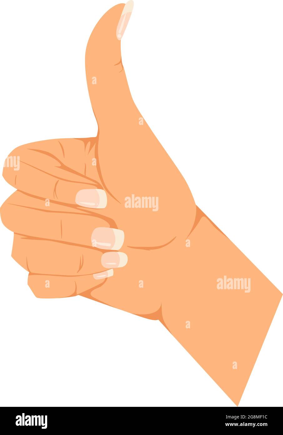 Finger female Stock Vector Images - Alamy