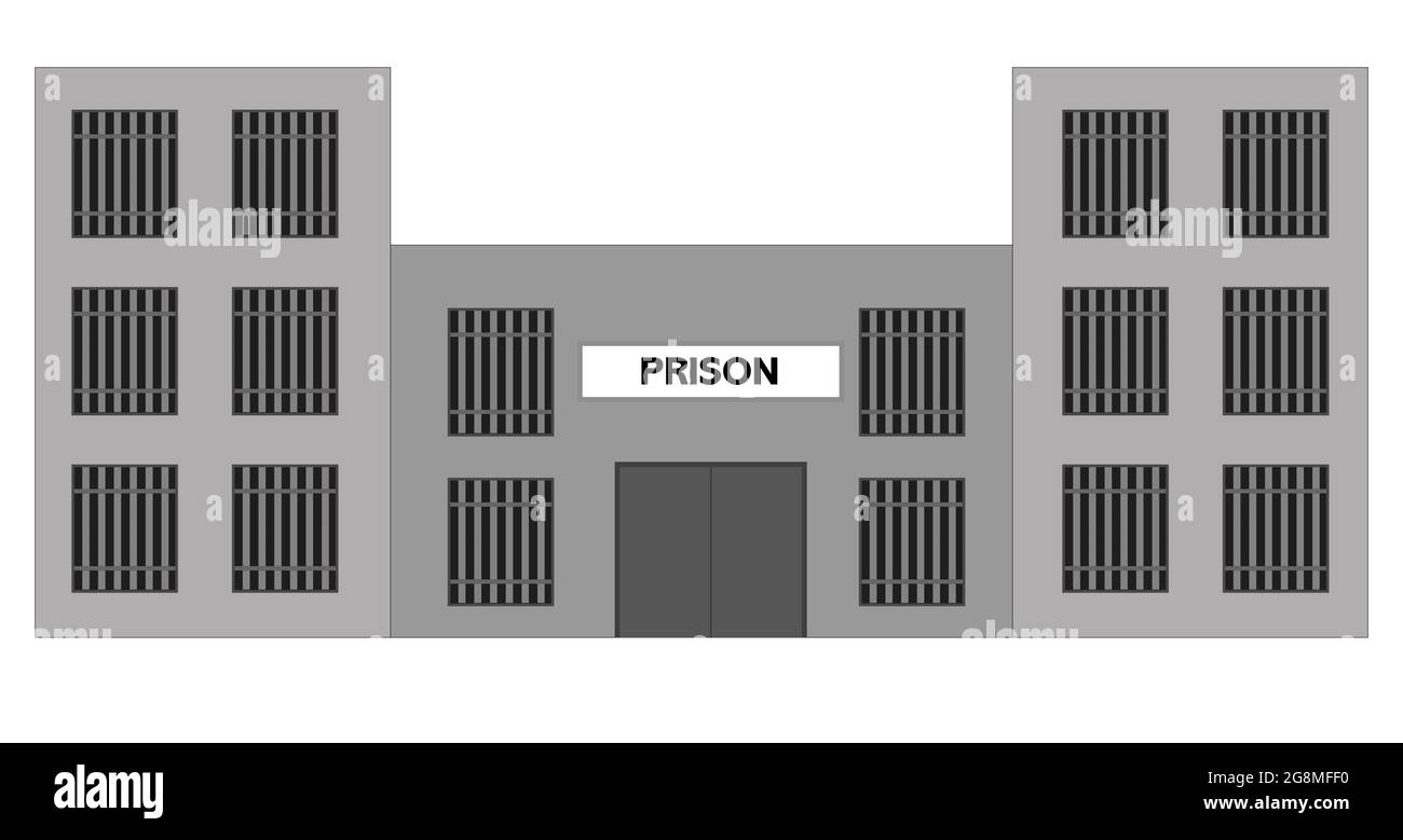 Prison Building Clipart