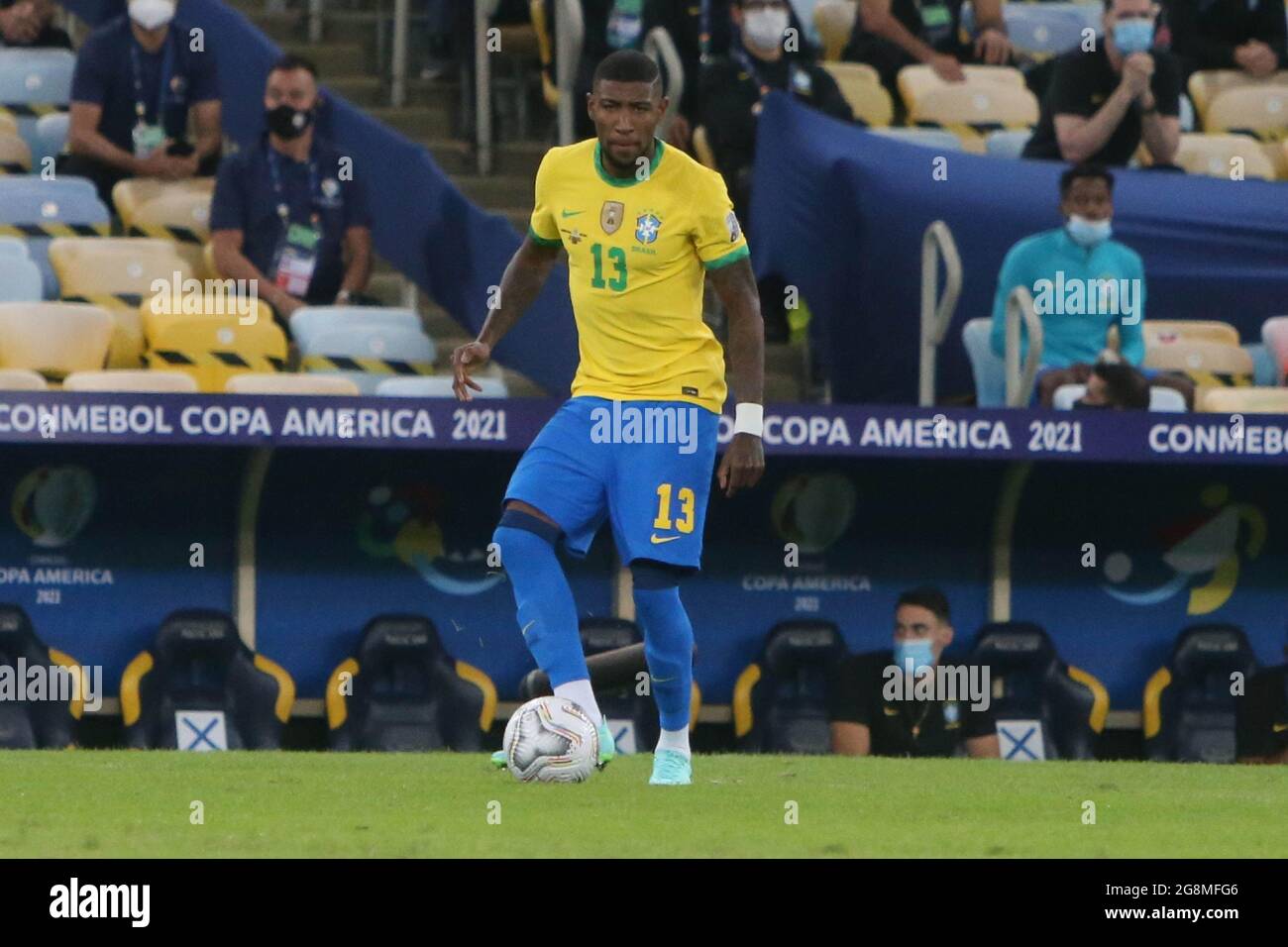 Emerson of Brazil during the Copa America 2021, Final football match ...