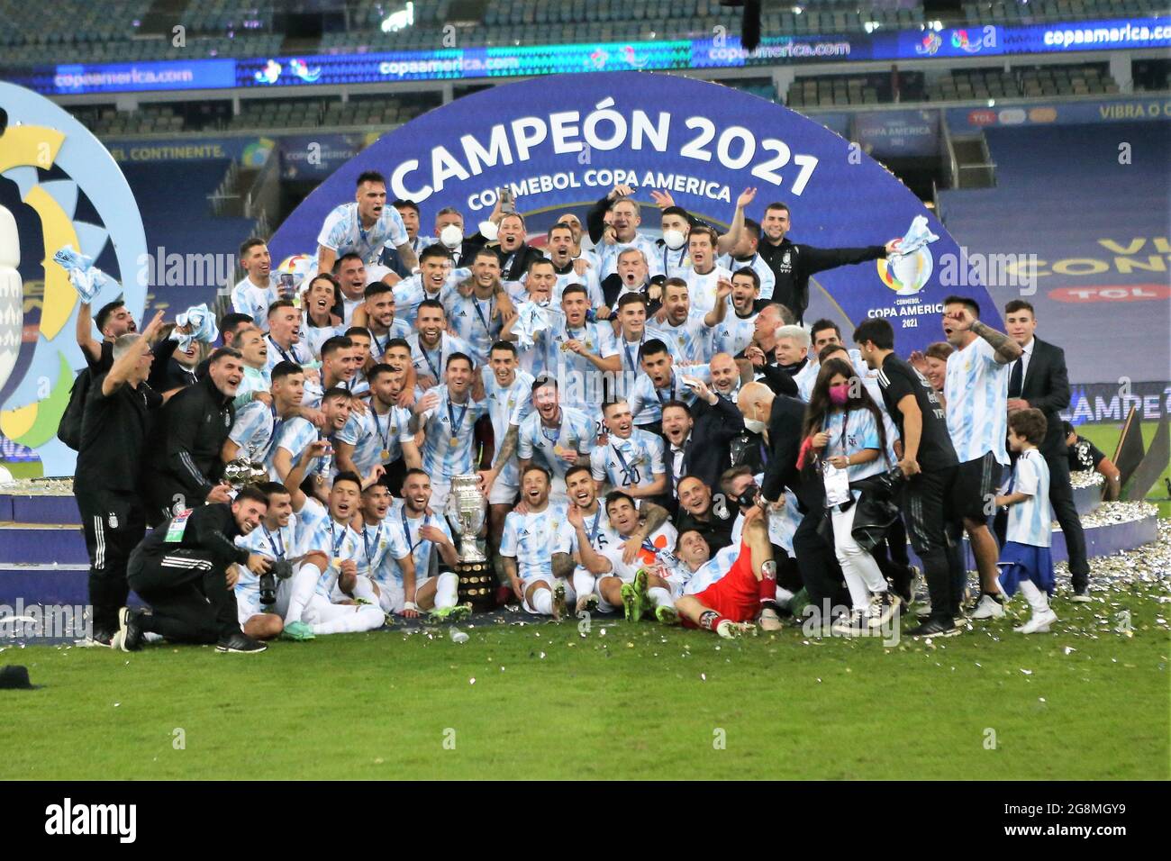Copa america 2021 final argentina hi-res stock photography and images ...