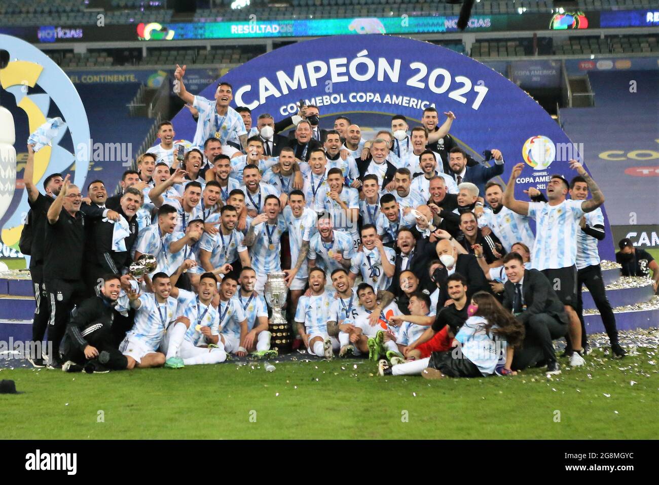 Copa america 2021 final argentina hi-res stock photography and images ...