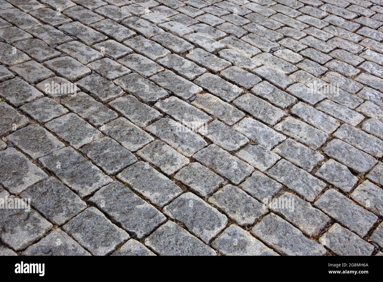 Paving stone texture. Old grey stone pavement background. Isometry ...