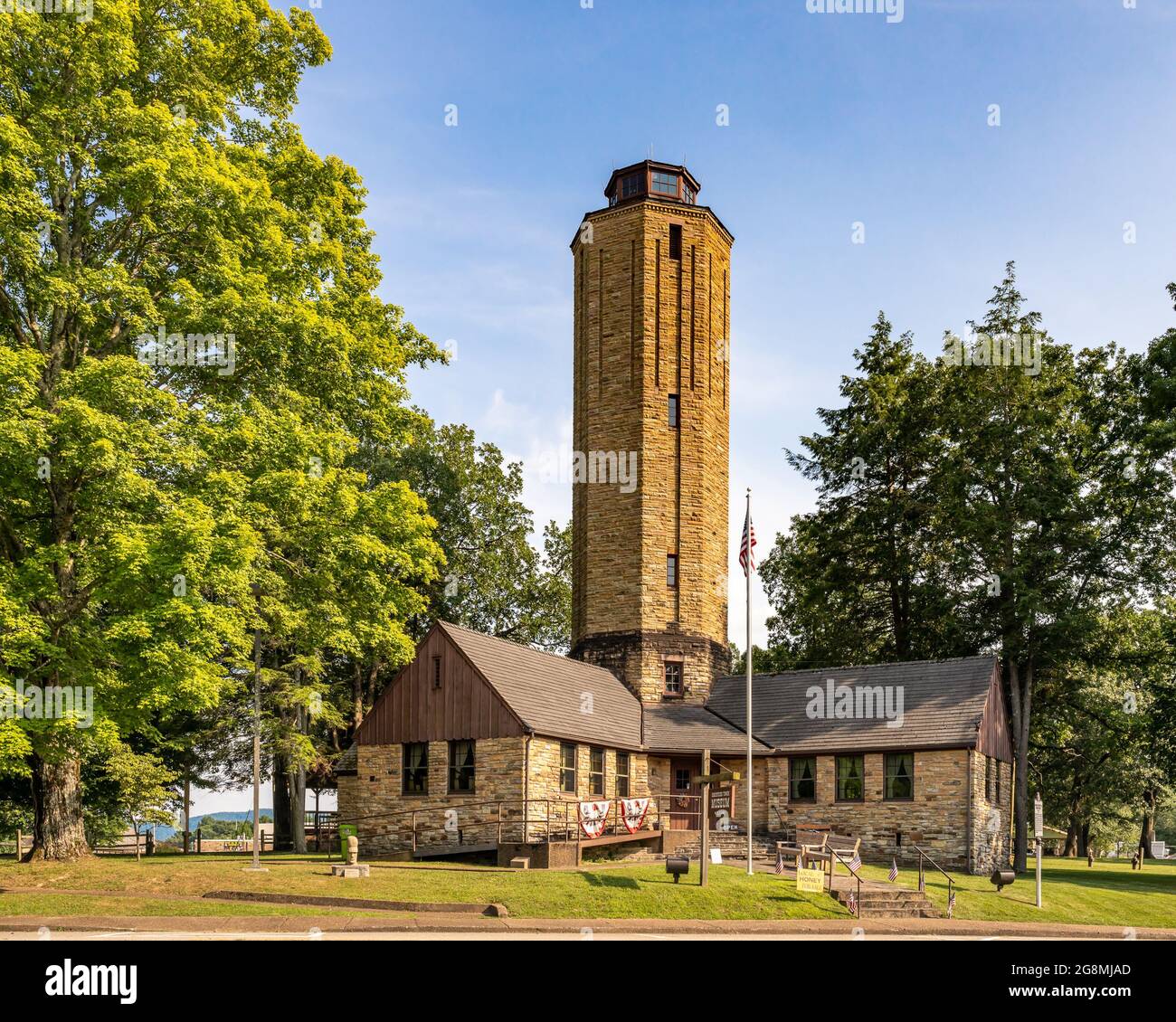 Cumberland Homestead Water Tower, in Cumberland Mountain State Park ...