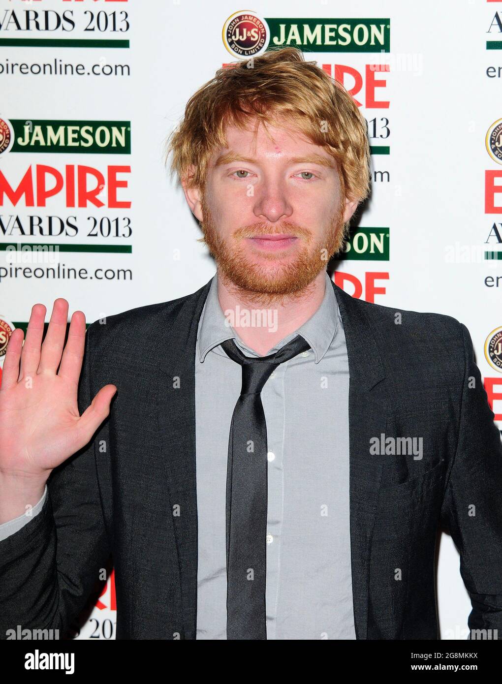London. UK. Domhnall Gleeson at the Jameson Empire Film Awards ...