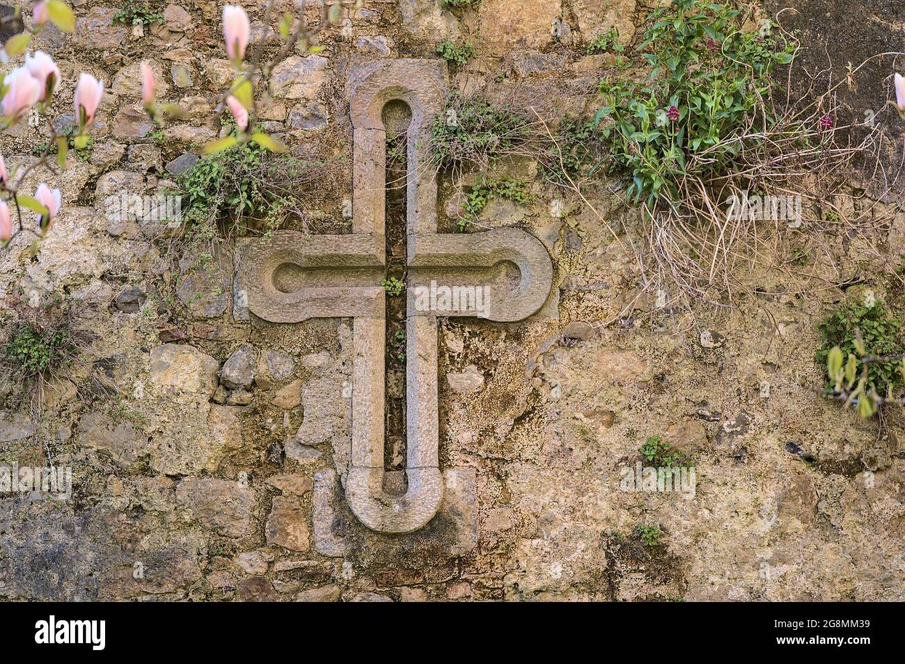 Dublin, Ireland - April 16, 2021: Beautiful closeup view of ancient ...