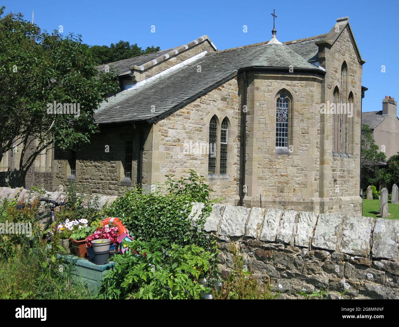 Built in 1840, Christ Church in Glasson is in a beautiful position ...