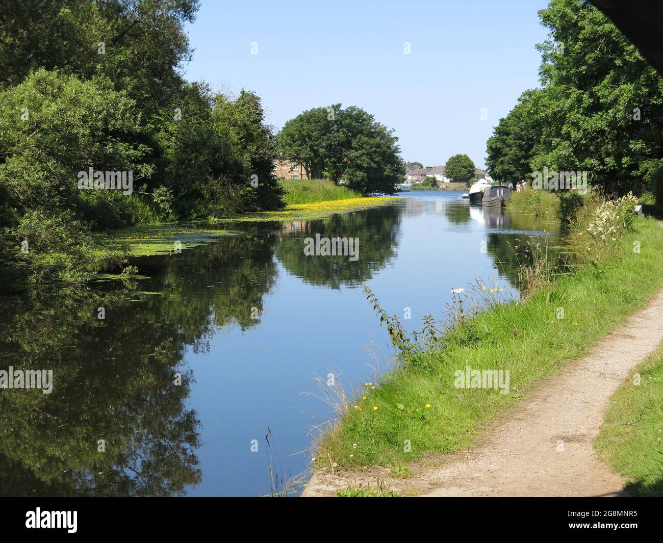 The Glasson Branch of the Lancaster Canal was opened in 1826 and passes ...