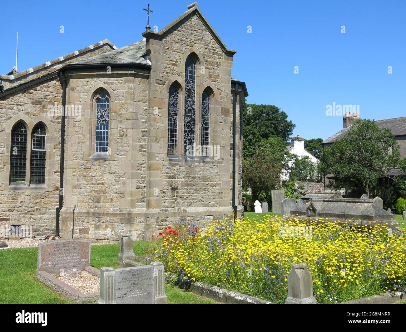 Built in 1840, Christ Church in Glasson is in a beautiful position ...