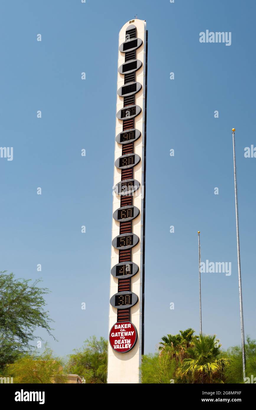 Baker, California - United States - July 15th, 2021: The World's ...