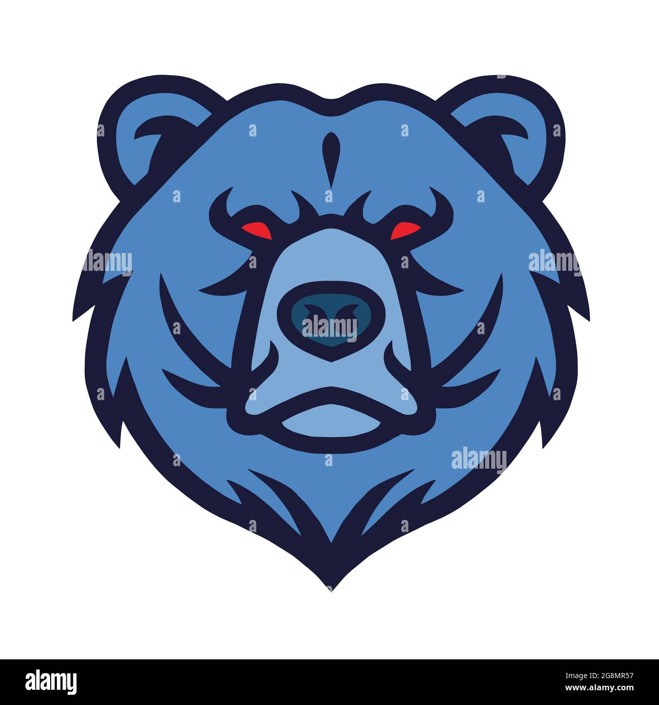 Angry bear logo hi-res stock photography and images - Alamy