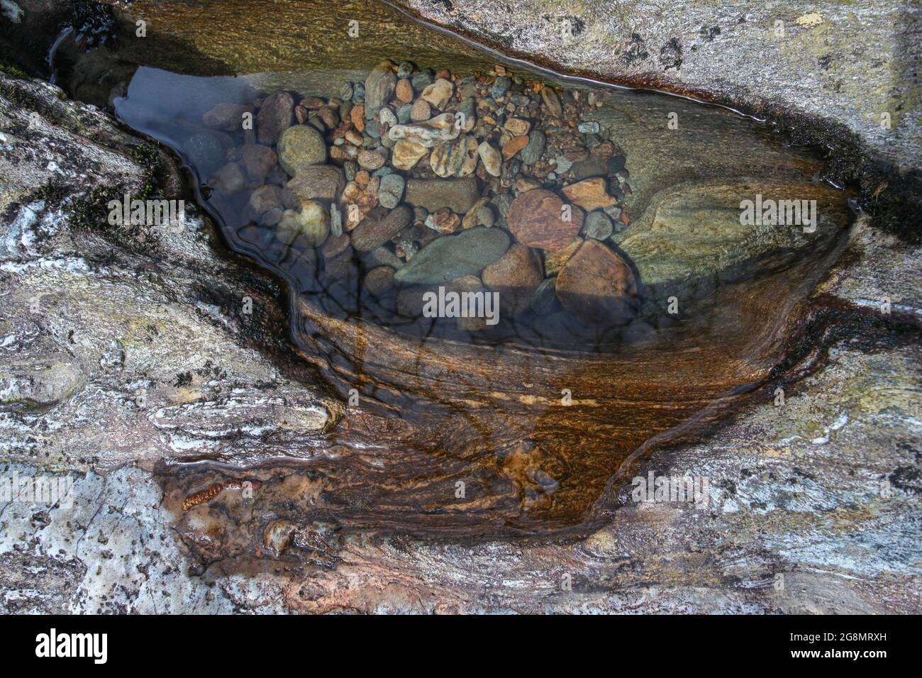 Glaciated scenery sedimentary rocks hi-res stock photography and images ...