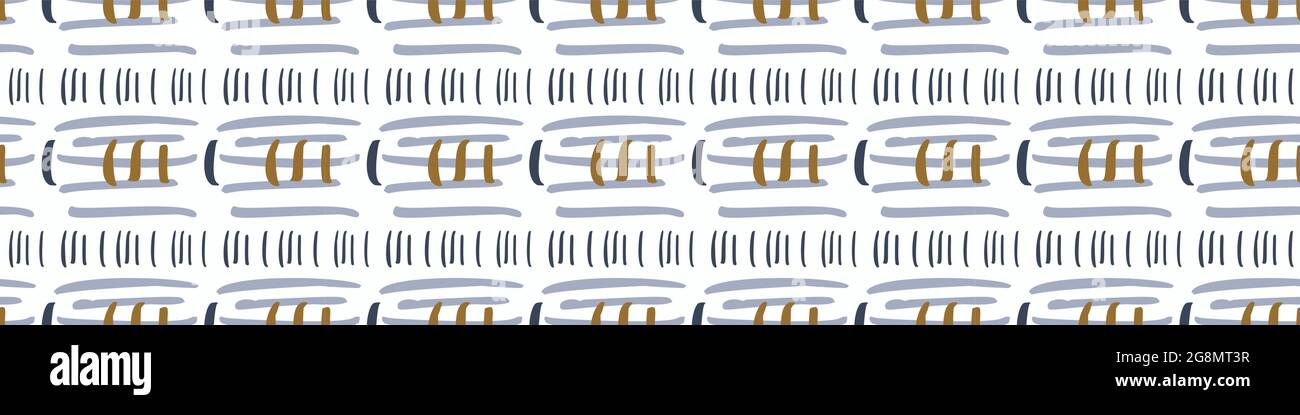 Masculine geometric seamless border pattern. Classic retro geo shape ...