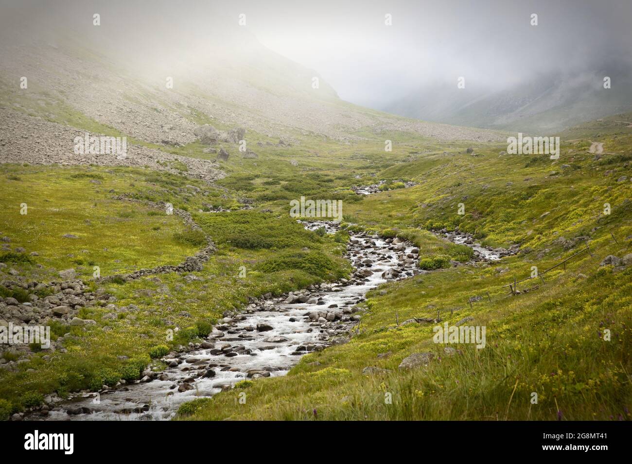 Black Sea Rize Center Village Stream, Turkey Stock Photo - Alamy