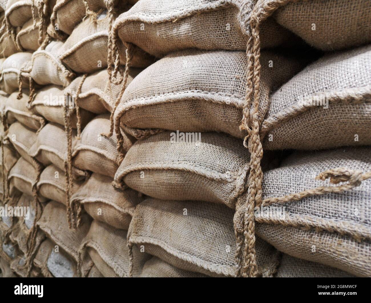 Stack of grain bags hi-res stock photography and images - Alamy