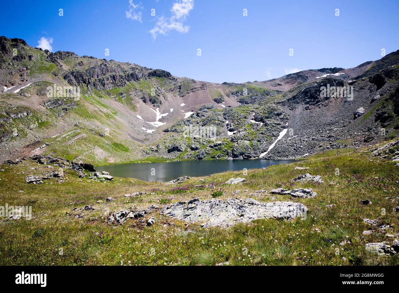 Black Sea Rize Ambarlı Plateau Balıklı Lake, Turkey, Plateau View Stock ...