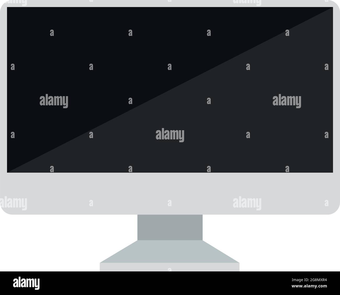 desktop computer display Stock Vector Image & Art - Alamy