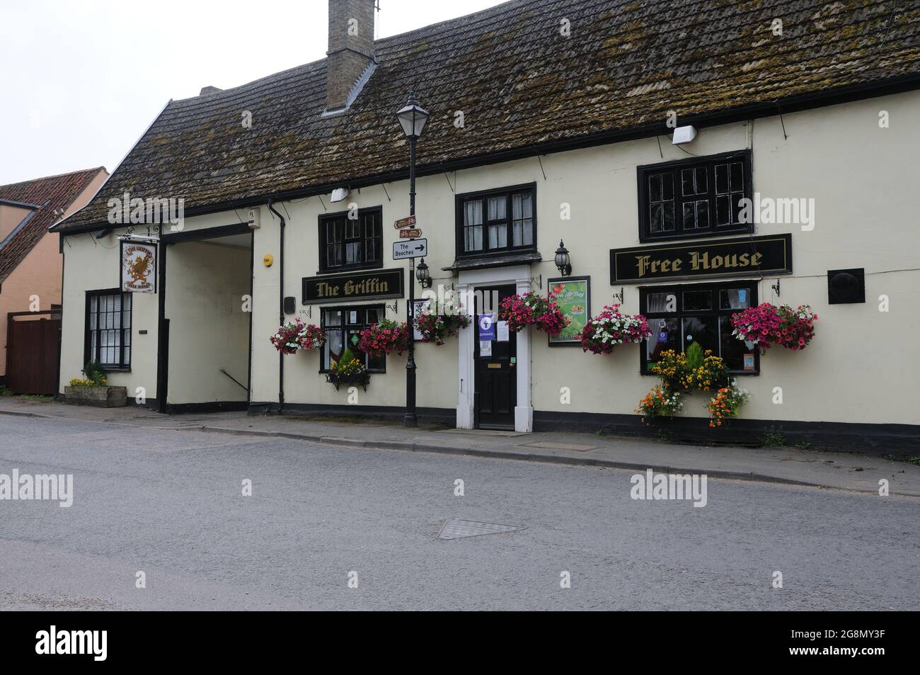 The Griffin, Isleham, Cambridgeshire Stock Photo - Alamy