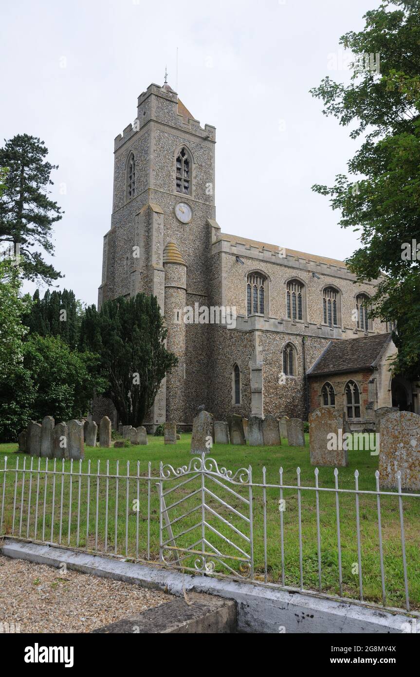 St Andrew's Church, Isleham, Cambridgeshire Stock Photo - Alamy