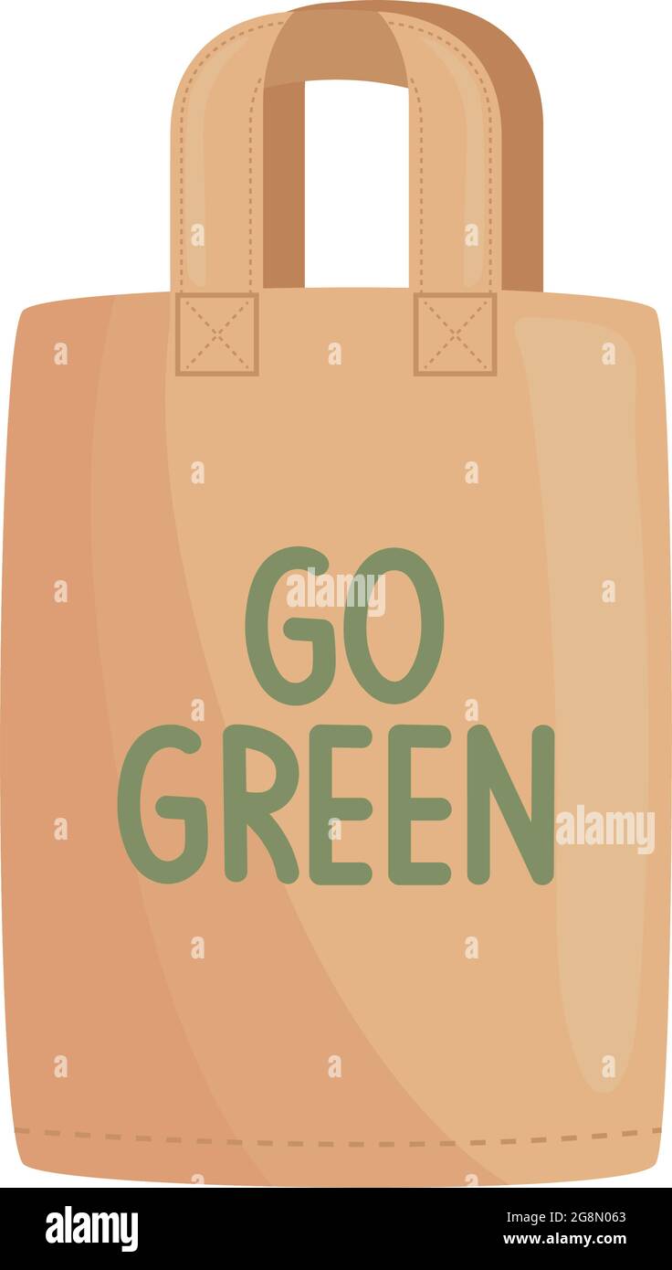 go green bag Stock Vector Image & Art - Alamy